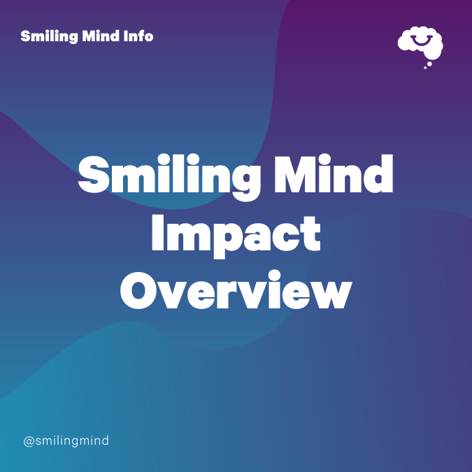 Smiling Mind Educator Resources Hub